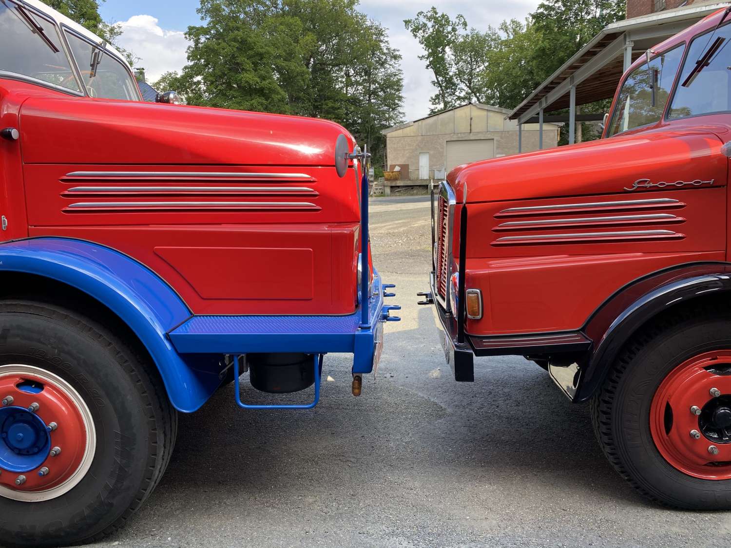 LKW IFA H6 und IFA S4000-1